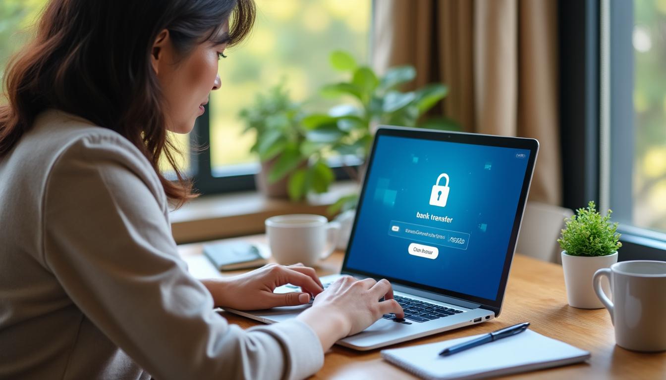 Transfert bancaire sécurisé en ligne : guide pratique